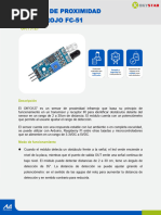 Tutorial del Sensor FC 51: Detección IR | PDF