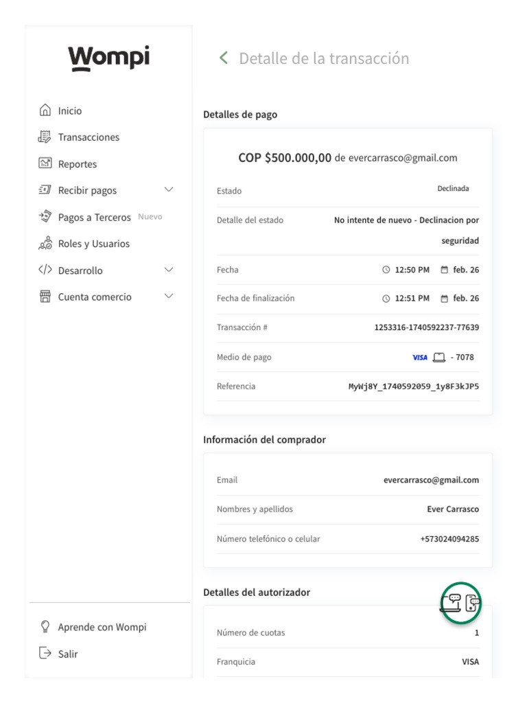 Wompi Comercios | PDF | Pagos | Tecnología bancaria