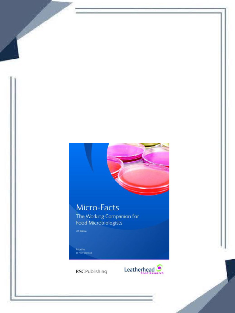 Micro Facts The Working Companion For Food: Microbiologists Seventh ...