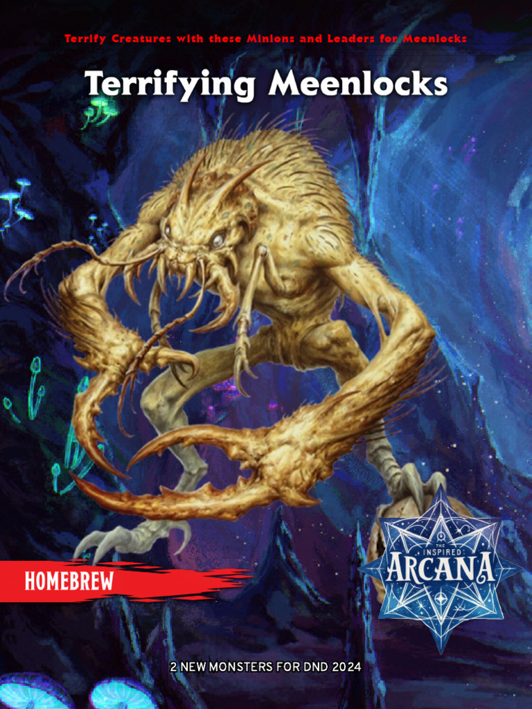 D&D Terrifying Meenlocks | PDF