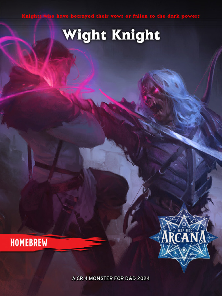 Wight Knight - Text | PDF