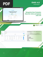 LANGKAH LANGKAH PENGISIAN EMIS PTK v.2 | PDF