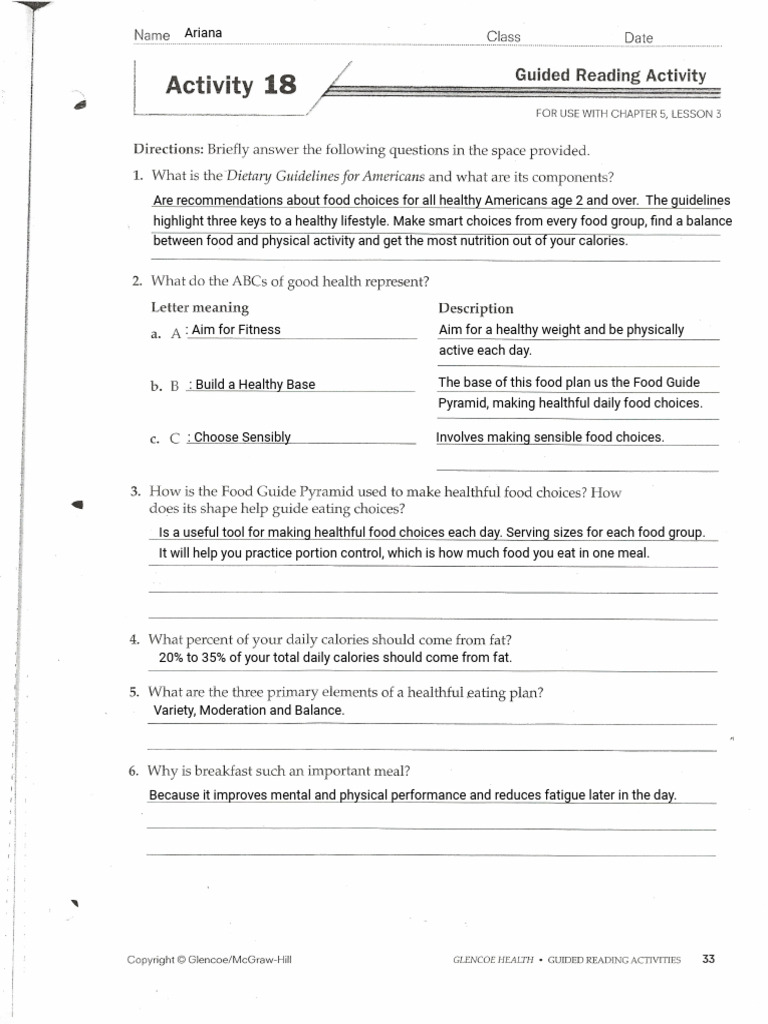 Kami Export - Chapter 5 Lesson 3 GRA PG 1 | PDF