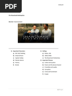 The Shawshank Redemption Key Moments | PDF