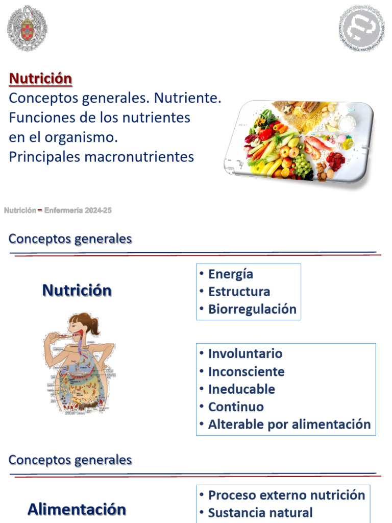 Clasificación de Nutrientes Esenciales | PDF | Nutrientes | Proteínas