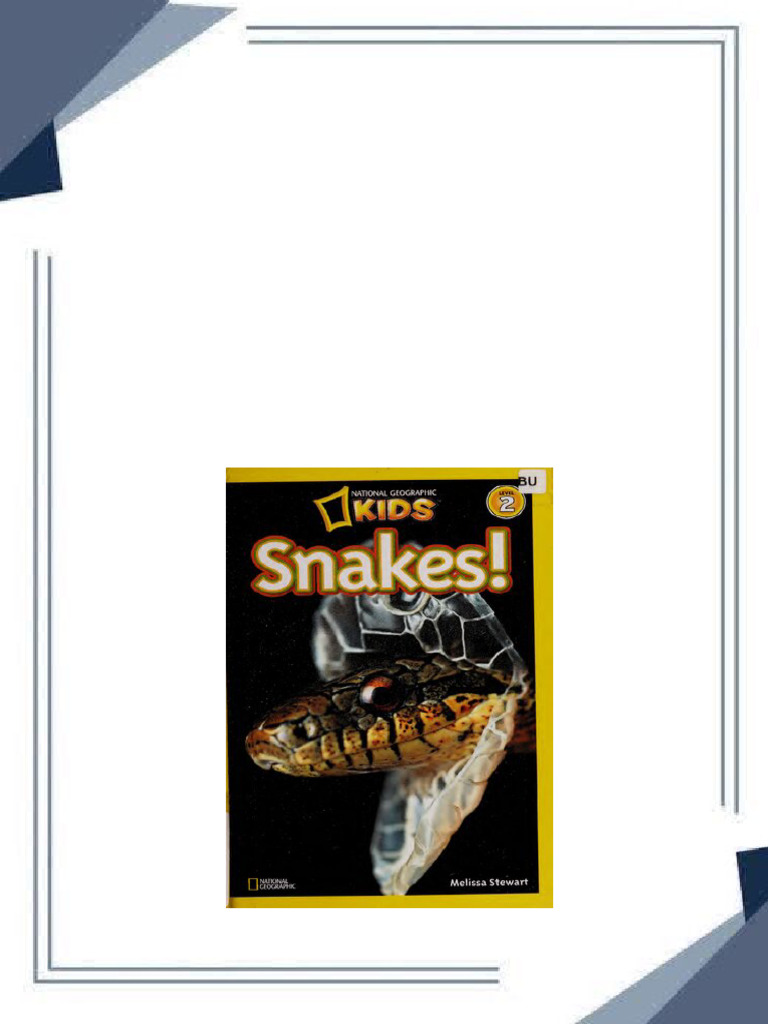 National Geographic Readers Snakes Melissa Stewart - The full ebook ...