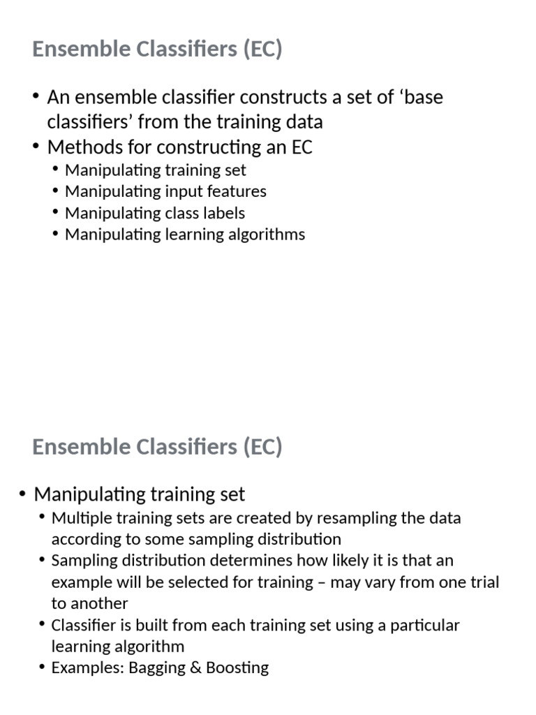 Class Adv Classification V | PDF | Statistical Classification | Bootstrapping (Statistics)