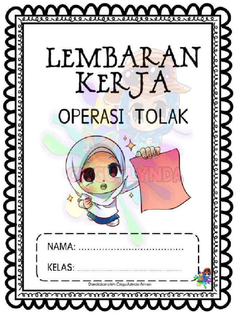 Lembaran Kerja Operasi Tolak | PDF
