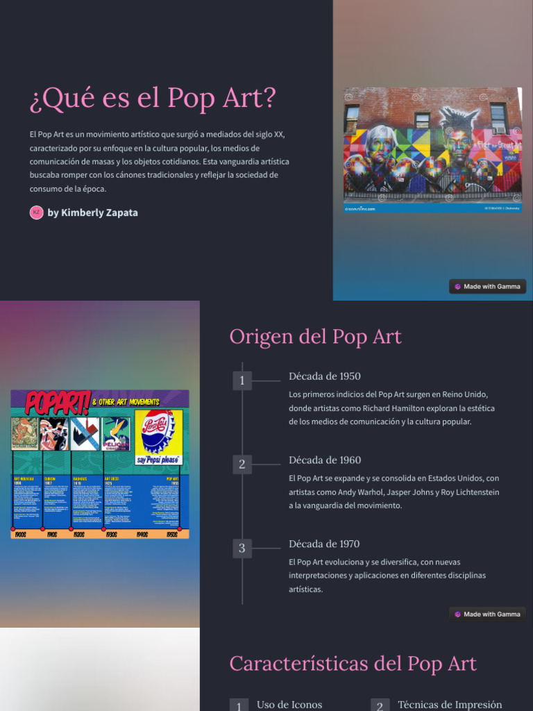 Que Es El Pop Art | PDF | Las artes | Movimientos de arte