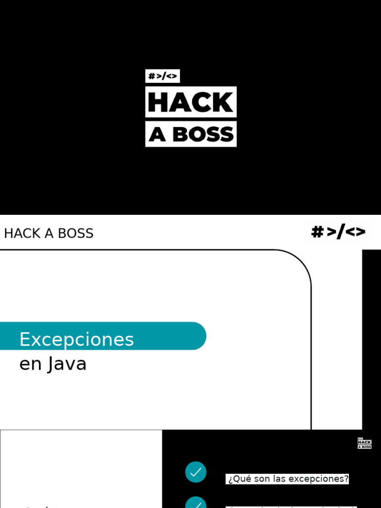 Excepciones en Java: Tipos y Manejo | PDF | Java (lenguaje de ...