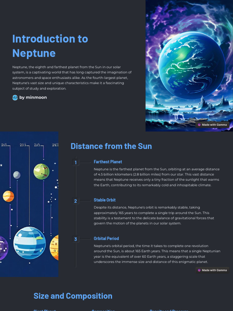 Neptune Sabrina | PDF | Neptune | Natural Satellite
