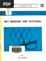 Module 5 Knitting & Net Weaving and Small Scale Fishing Gear | PDF ...