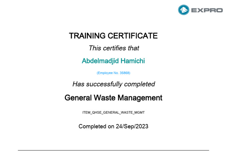 CertificateOfCompletion 3 | PDF