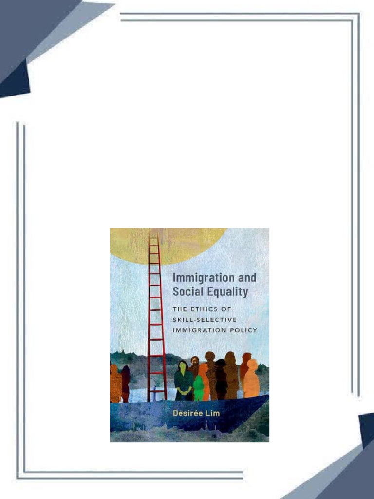 Immigration and Social Equality 1st Edition Désirée Lim - Download the ...