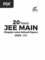 JEE Main 2026 Chapterwise PYQs Guide | PDF | Chemistry | Physics