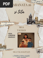 Noli Mi Tangere (Si Sisa) | PDF