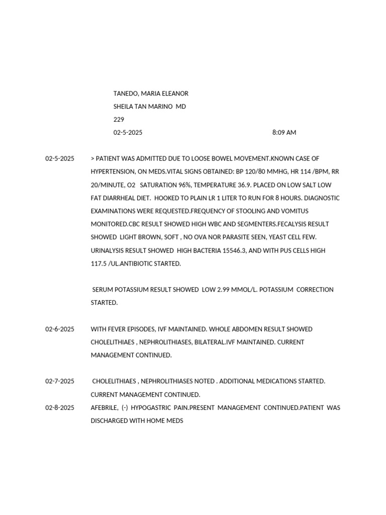 Tanedo, Maria Eleanor | PDF