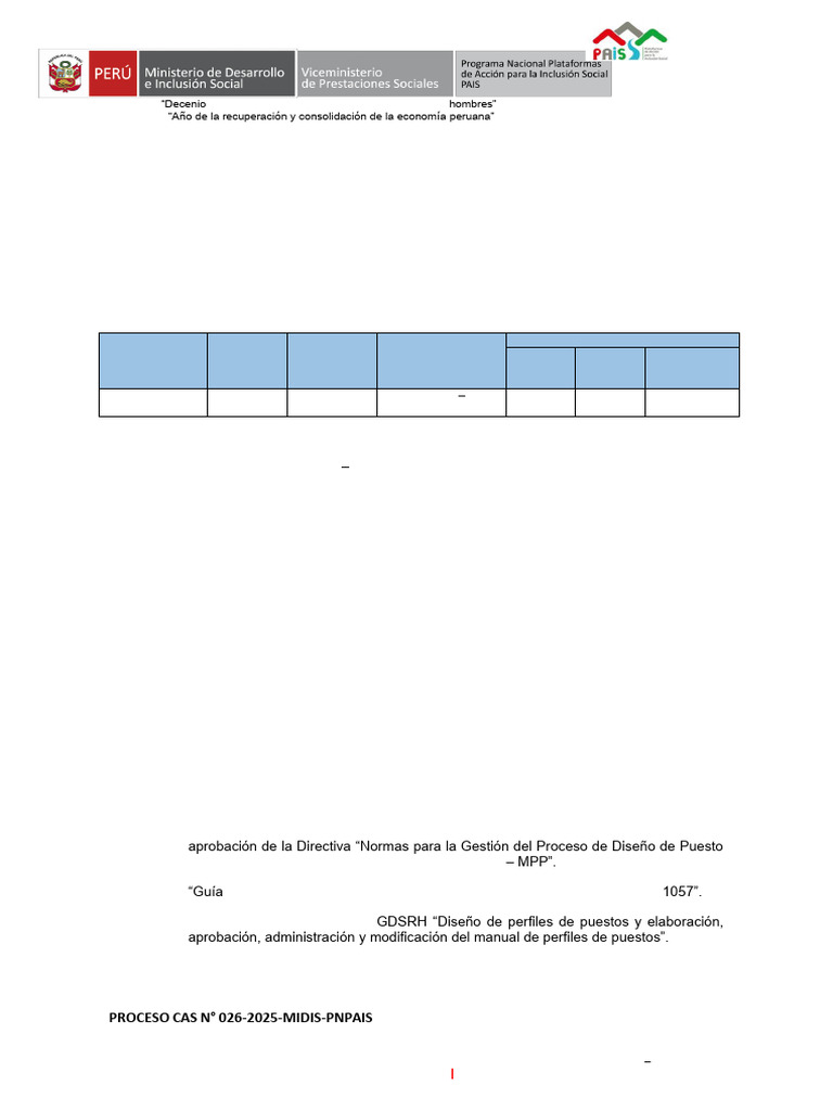 Bases Cas 026-2025 (F) 1 | PDF | Titulo academico | Gestión de recursos humanos