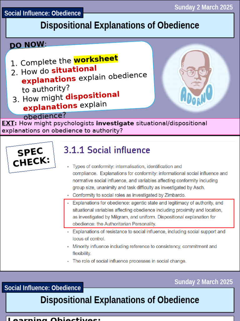 Dispositional Explanations | PDF | Cognition | Psychological Concepts