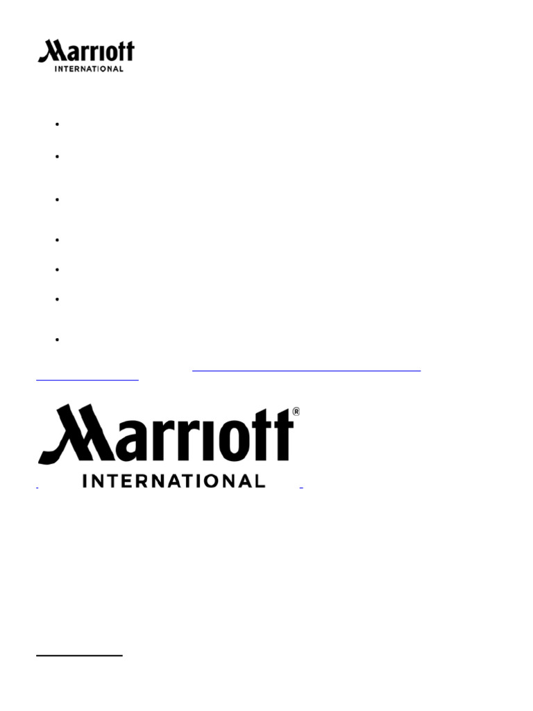 Marriott International Reports First Quarter 2024 Results | PDF ...