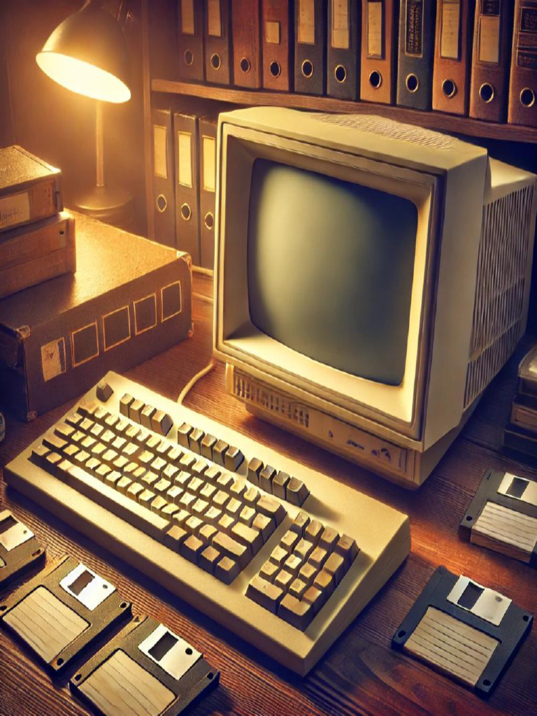 A_vintage_retro-style_computer_setup_from_the_1980 | PDF