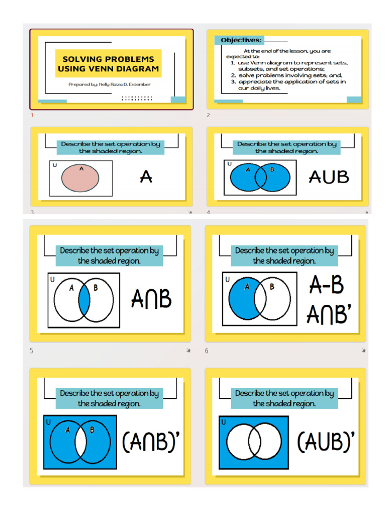 Solving-Problems-using-Venn-Diagram | PDF