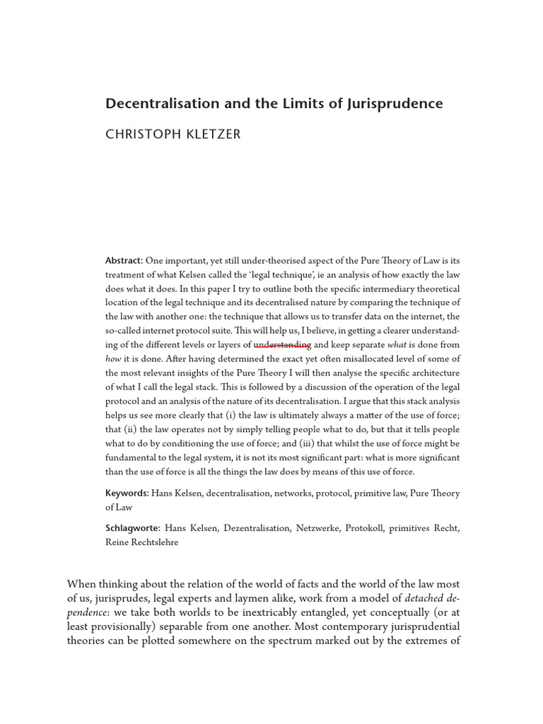 Legal Decentralization Explored | PDF | Computer Network | Internet