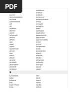 3000 Most Common English Words | PDF | Adolescence