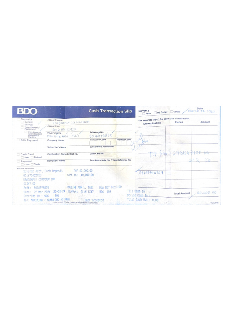 Proof of Payment | PDF