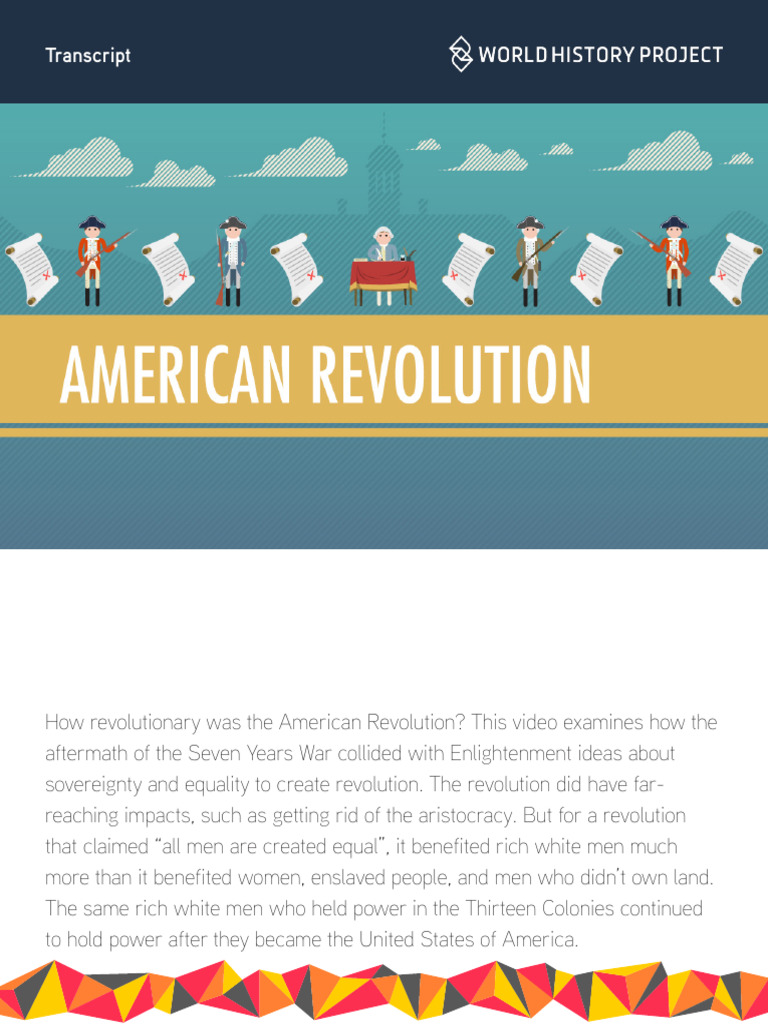 American Revolution: Tea and Taxes Explained | PDF | American ...