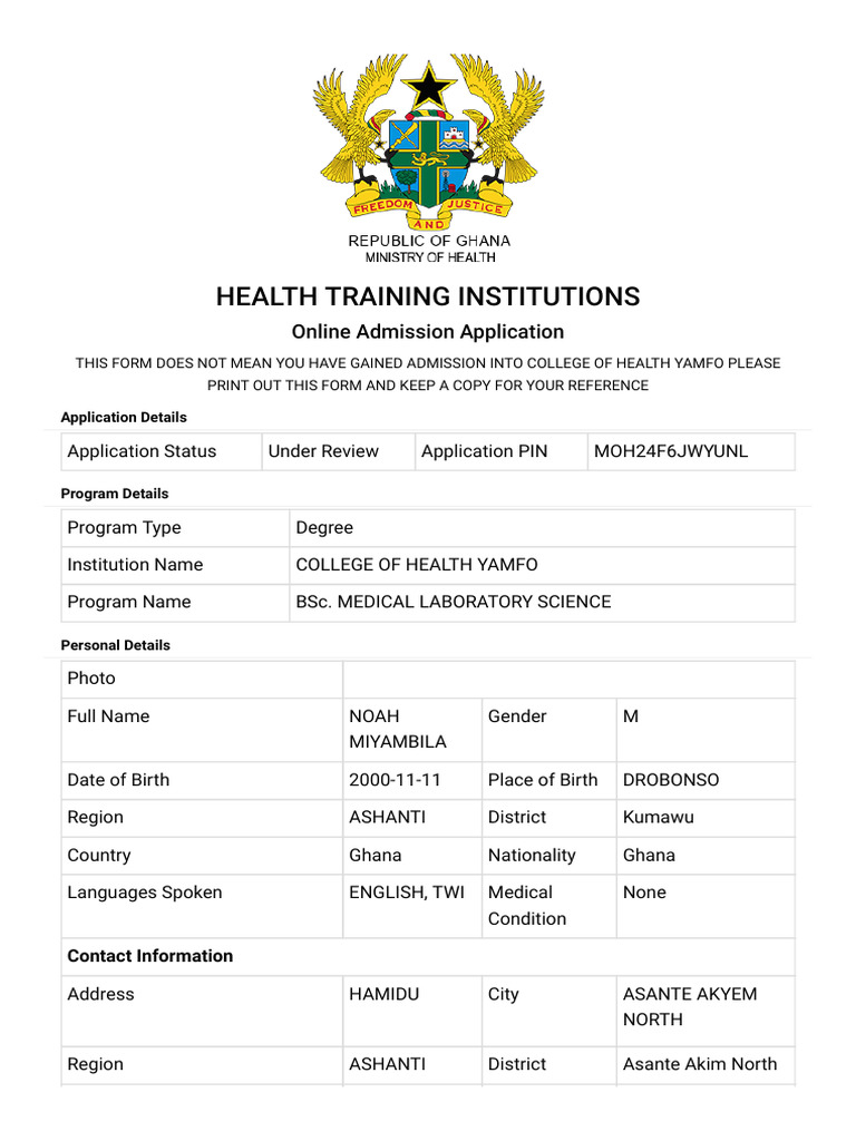 Hti Form 2 | PDF