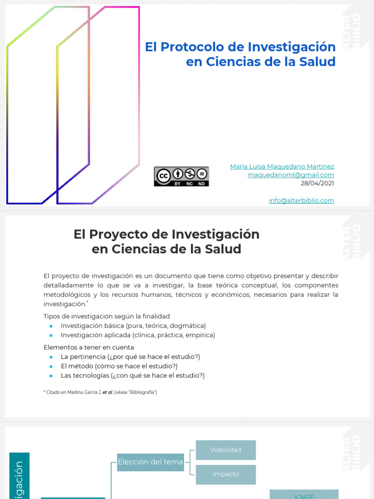 Protocolo de Investigación en Salud | PDF | Investigación