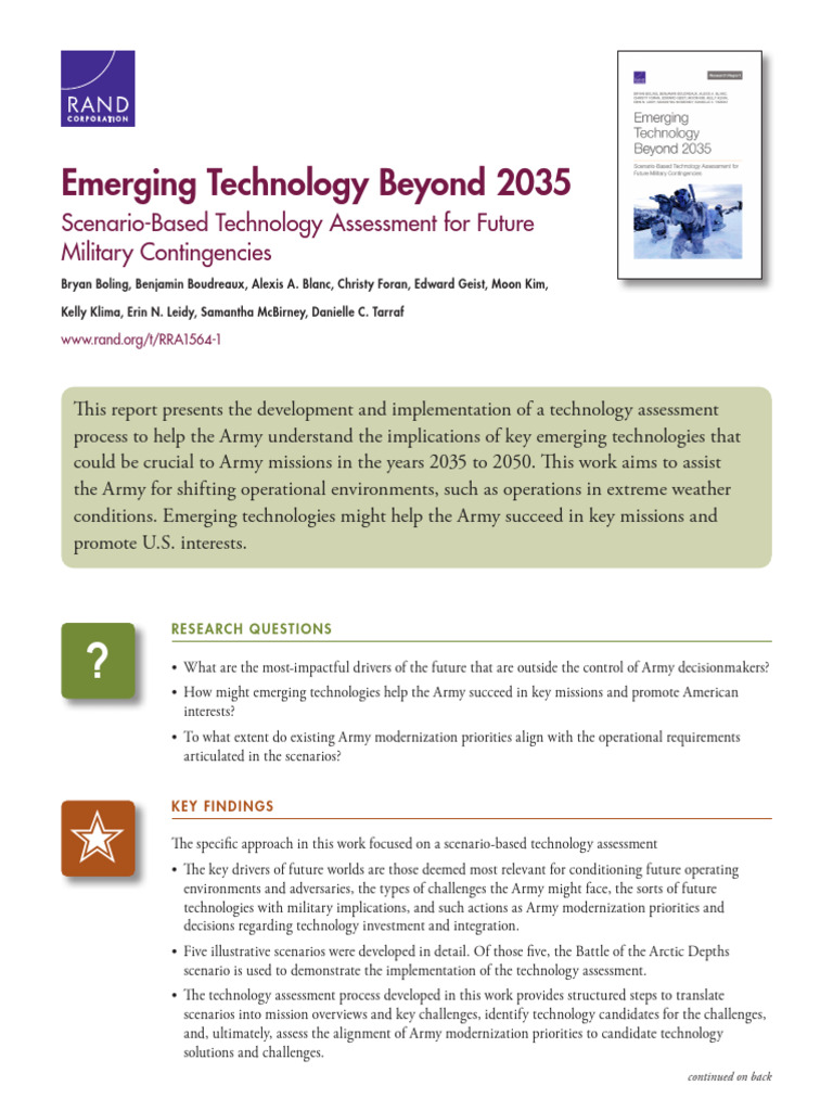 Emerging Technology Beyond 2035_Scenario-Based Technology Assessment ...