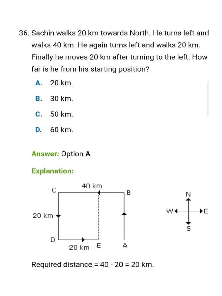 Direction Problem and Their Solutions | PDF