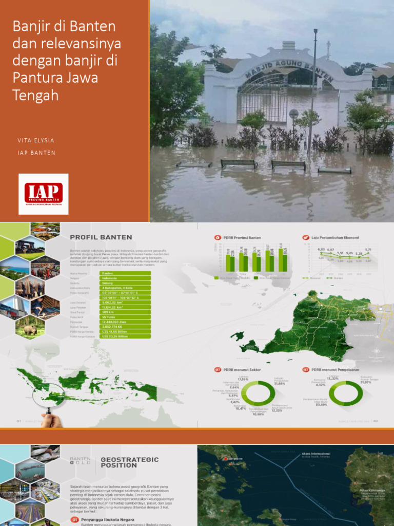 Banjir di Banten dan Relevansinya dengan Banjir di Pantura Jateng - IAP BANTEN | PDF