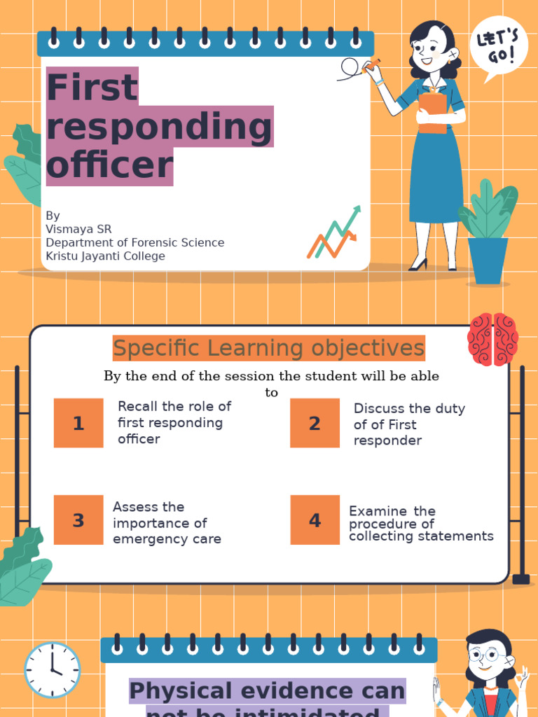 Role and Duties of First Responding Officers | PDF | Crime Scene ...