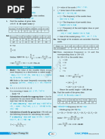 GCSE Modal Class Guide | PDF | Mode (Statistics) | Histogram