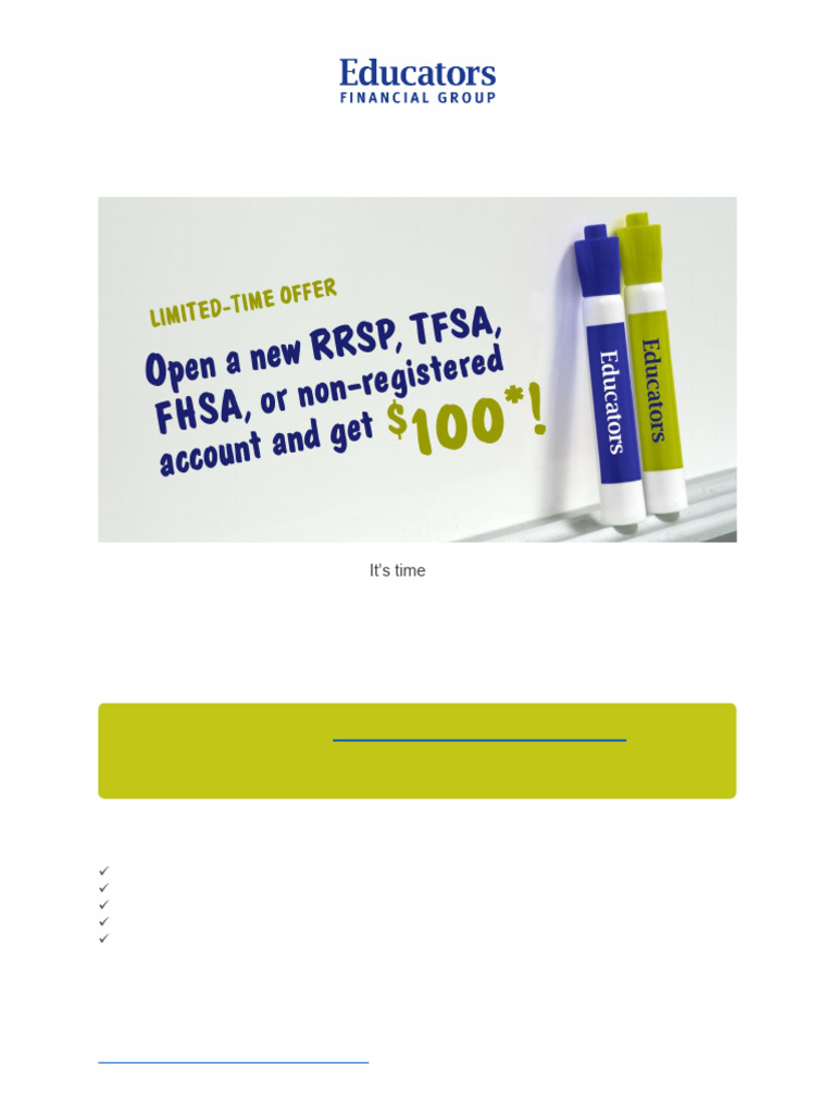 EFG - Limited-Time Offer Digital Buckslip | PDF