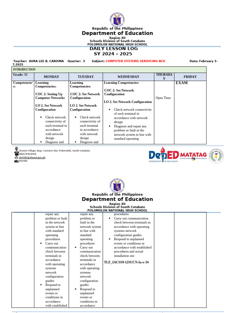 2.4. Setting Up Computer Networks | PDF | Troubleshooting | Cognition