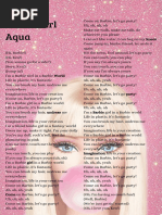 Barbie Girl Lyrics Overview | PDF | Barbie | Doll Brands