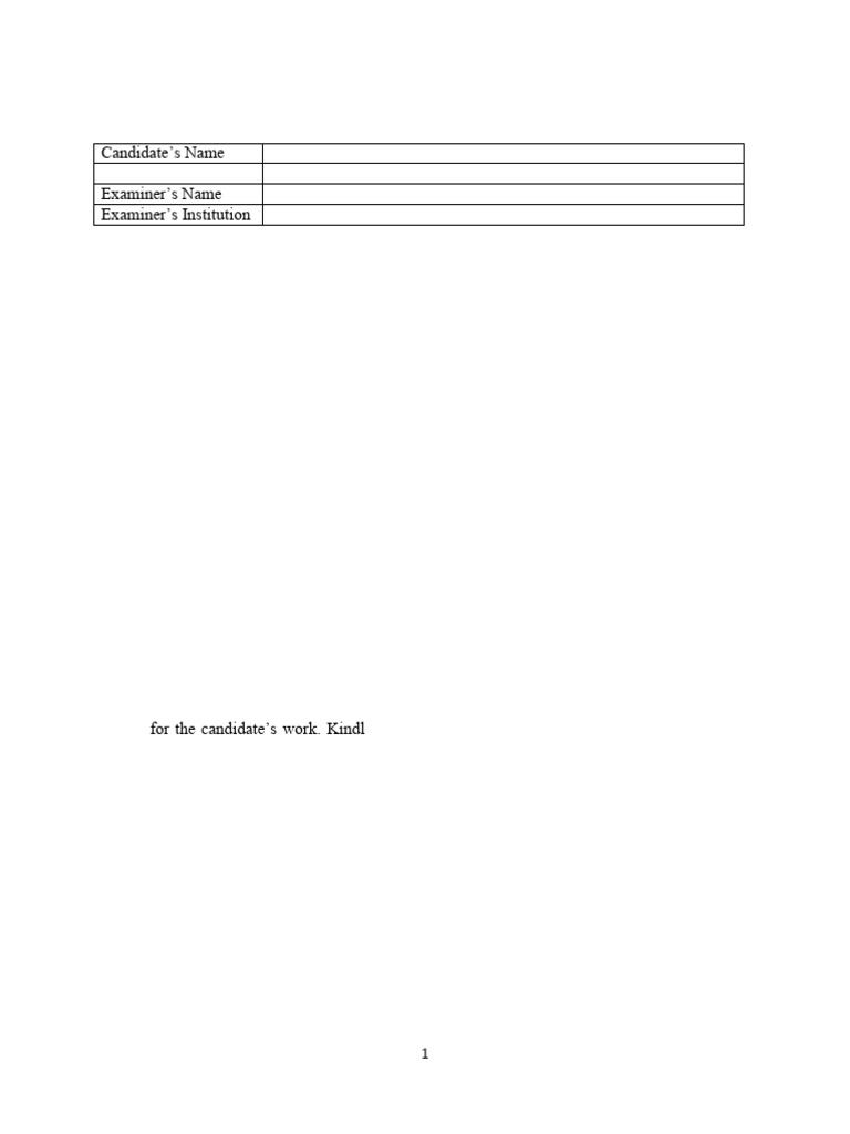 Thesis Panel Evaluation Report | PDF | Thesis | Data