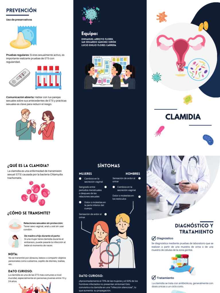 Clamidiosis: Prevención y Tratamiento | PDF | Infección transmitida ...