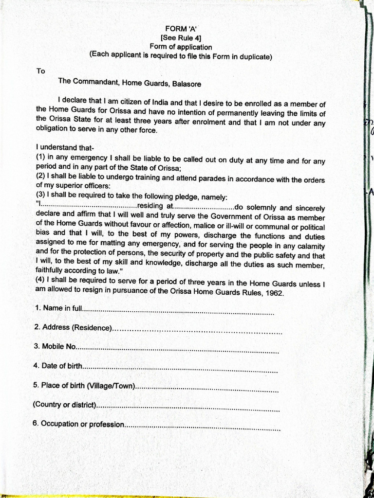 Home Guard Form English 20-Feb-2025 12-03-29 | PDF