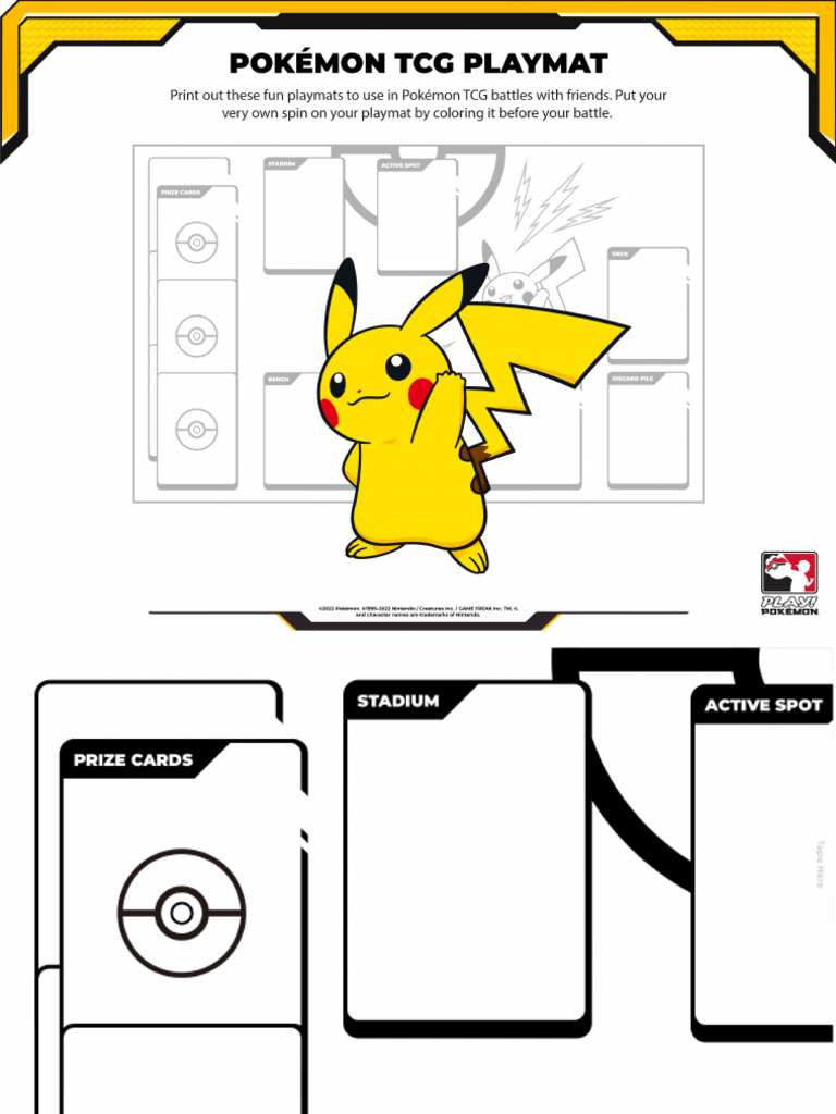 Pokemon Tcg Playmat 1 | PDF