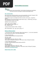 Methane and Hexane LEL to PPM Guide | PDF
