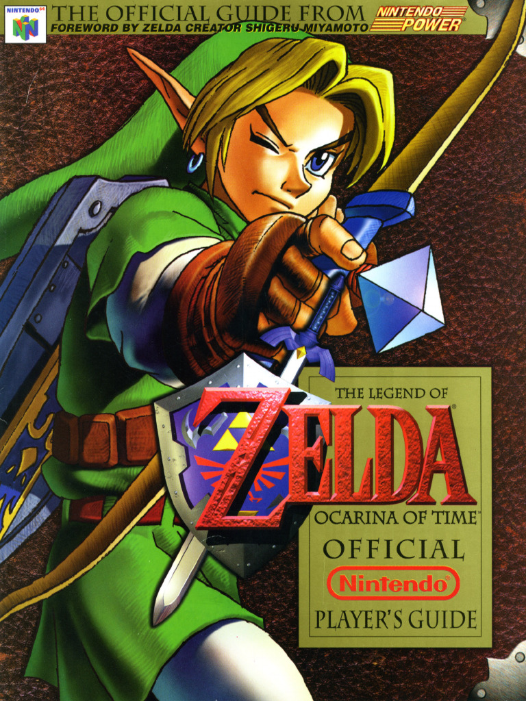 Nintendo Players Guide N64 Legend of Zelda Ocarina of Time | PDF