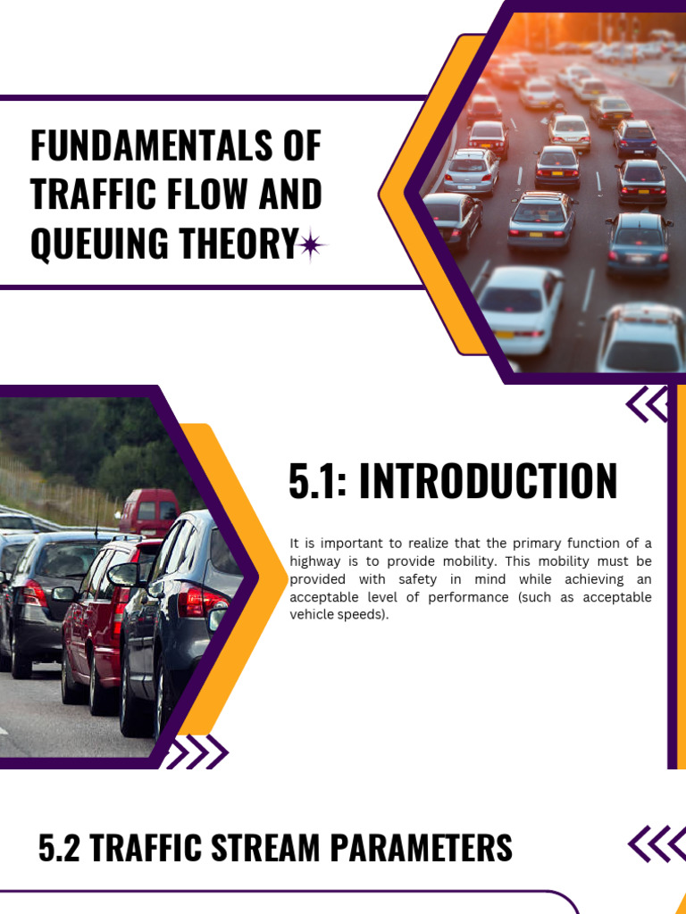 Fundamentals of Traffic Flow | PDF | Traffic | Traffic Congestion