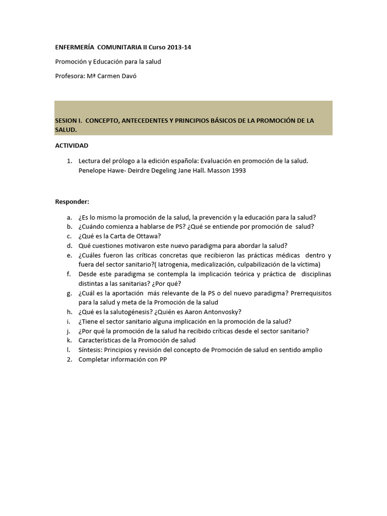 Actividad Complementaria Al Tema 1 | PDF