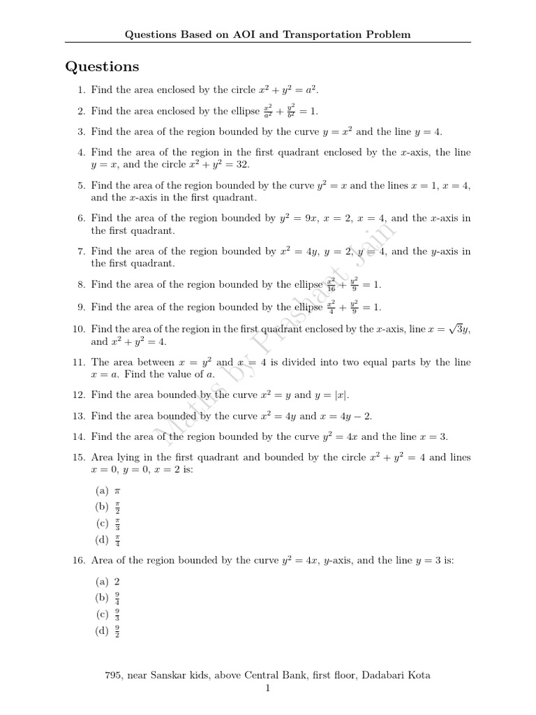 Applied Sheet For AOI and Transportation Problem For Boards | PDF ...