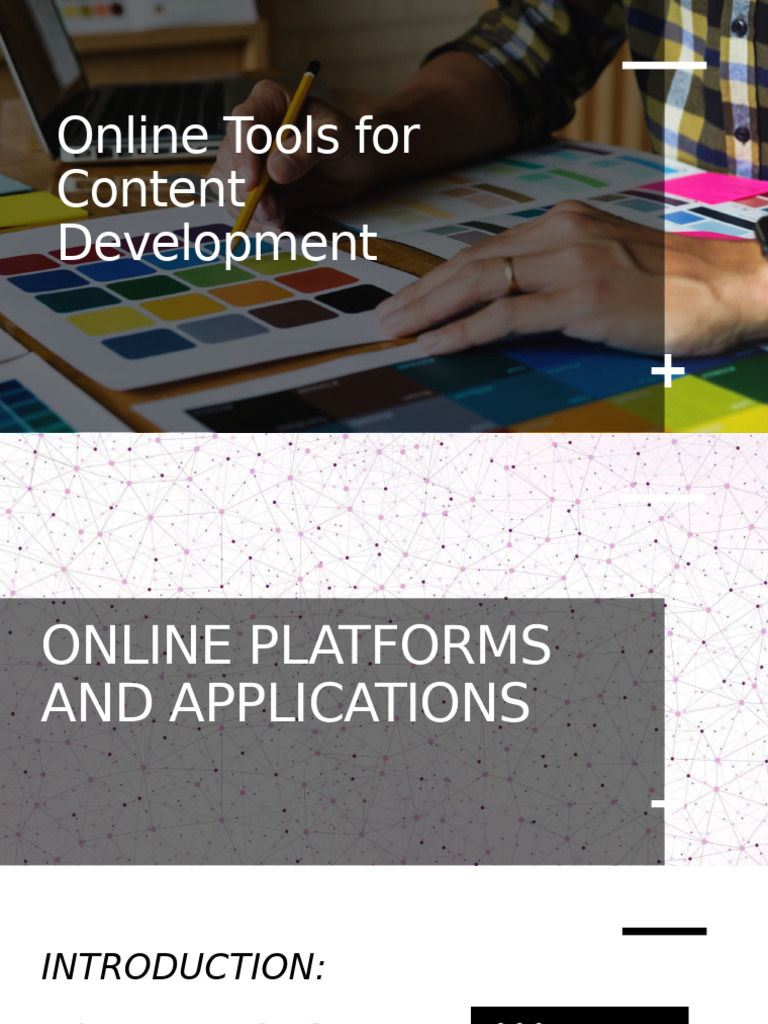 LESSON 6 Online Tools For Content Development | PDF | Application Software | World Wide Web